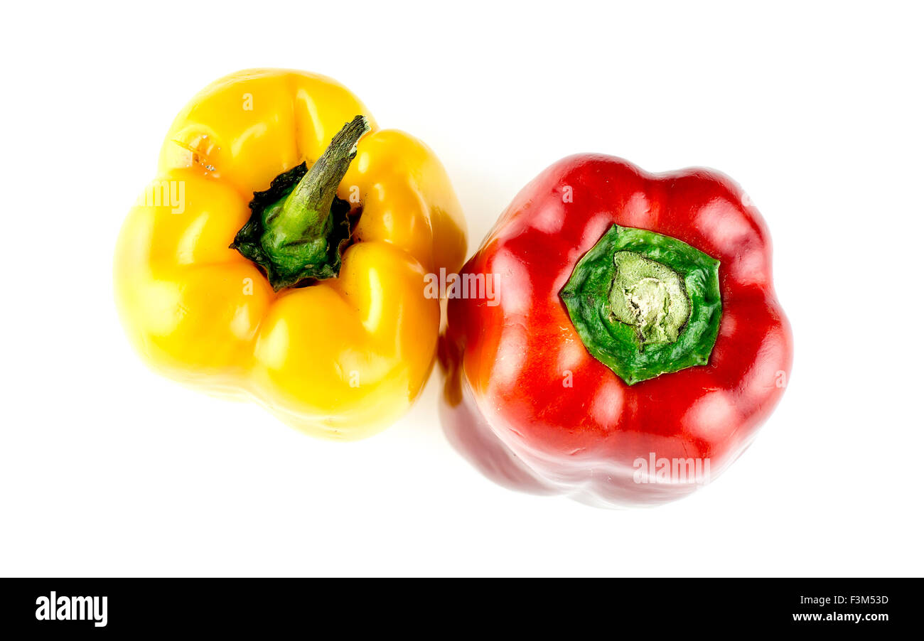 Capsicum growing Cut Out Stock Images & Pictures - Alamy