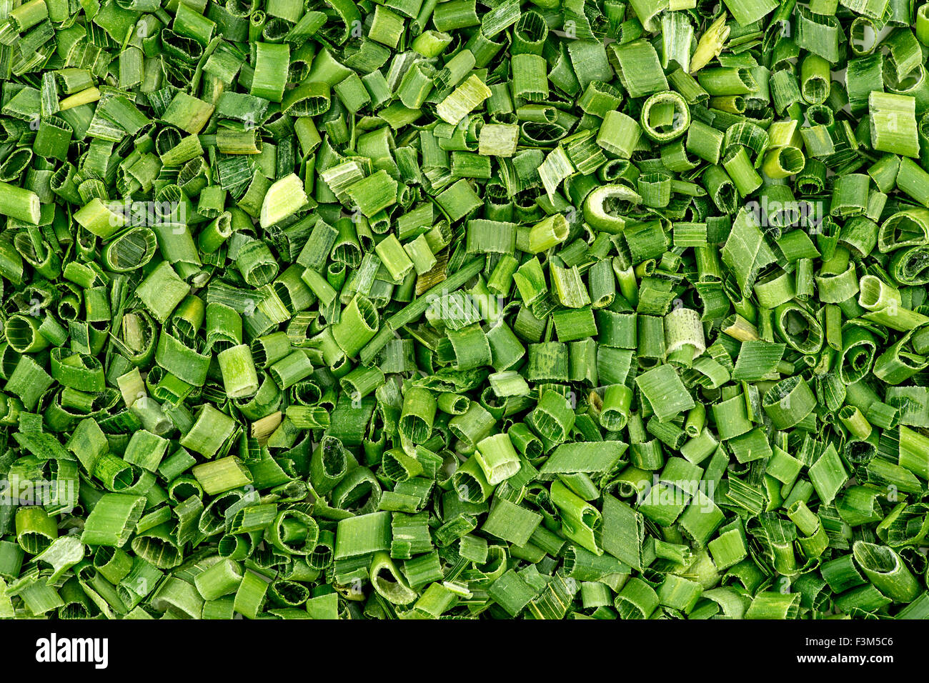 Macro background texture of green chives Stock Photo - Alamy