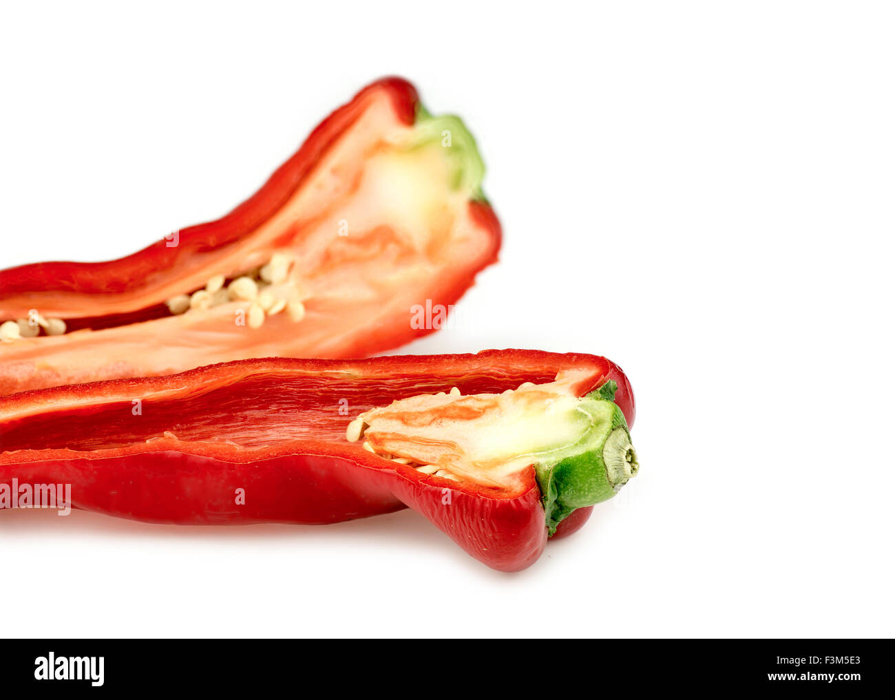 Cross section red capsicum hi-res stock photography and images - Alamy