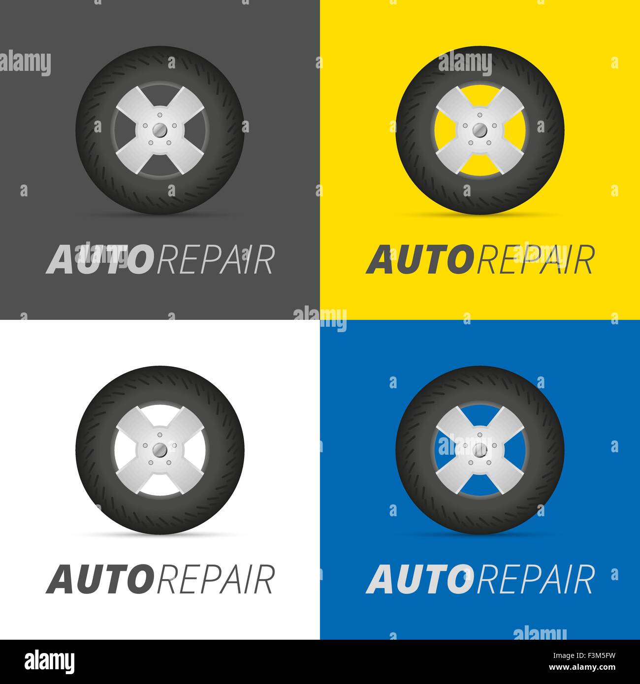 Tire service professional wheels installation service infographic ...