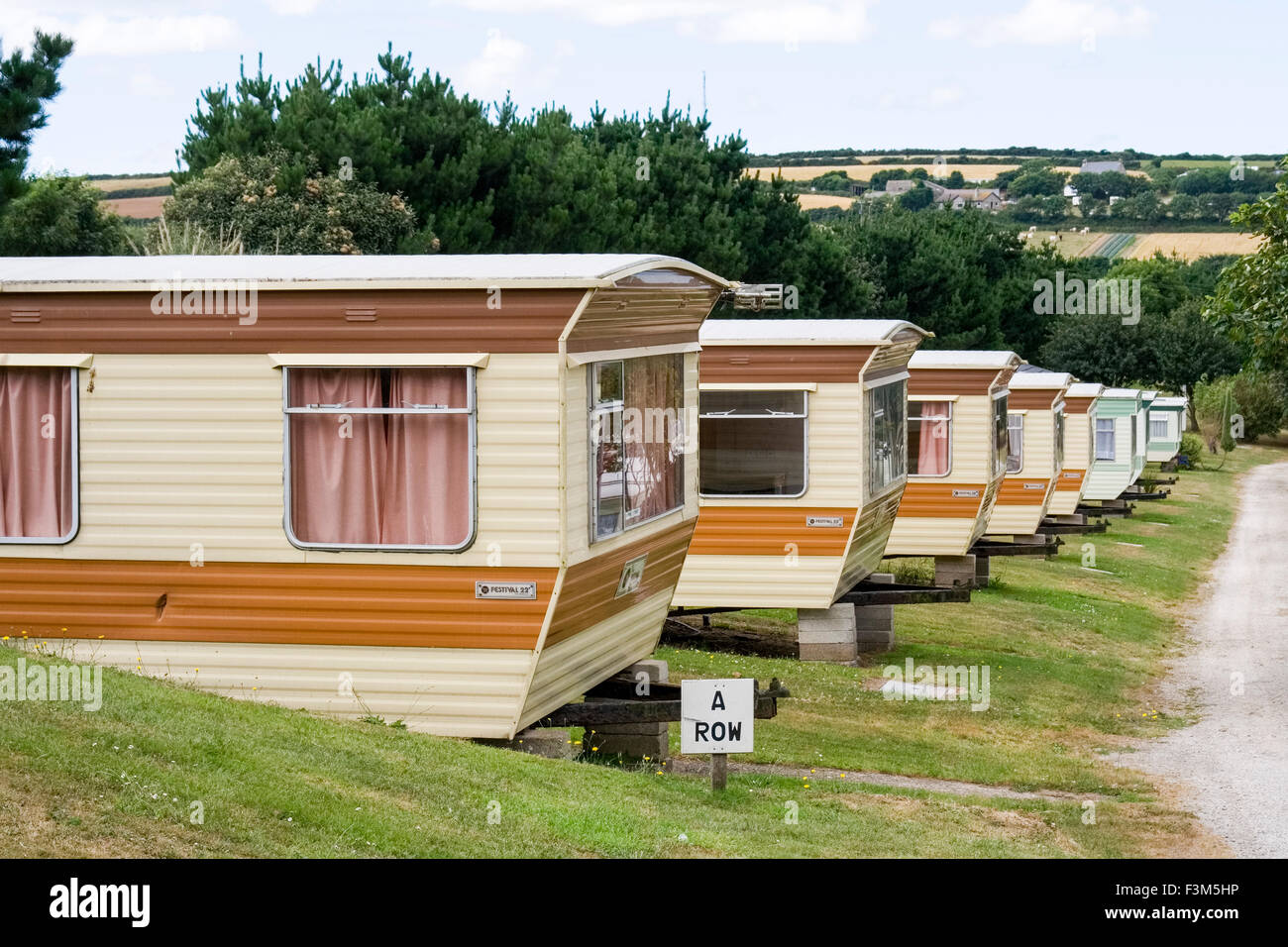 Stationary Caravans High Resolution Stock Photography and Images - Alamy