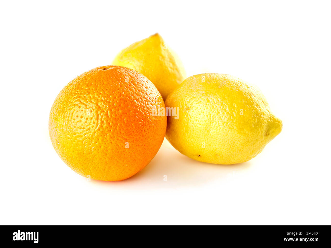 Ripe, bright citrus fruits on white Stock Photo - Alamy