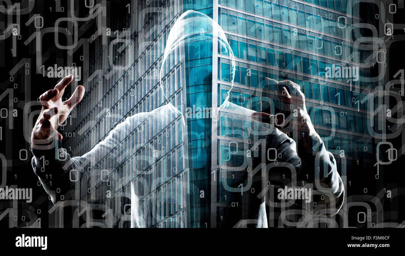 New technology spy attack, hacker steal data Stock Photo - Alamy