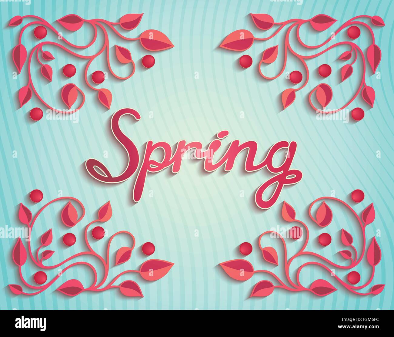 Spring begin Stock Vector Images - Alamy
