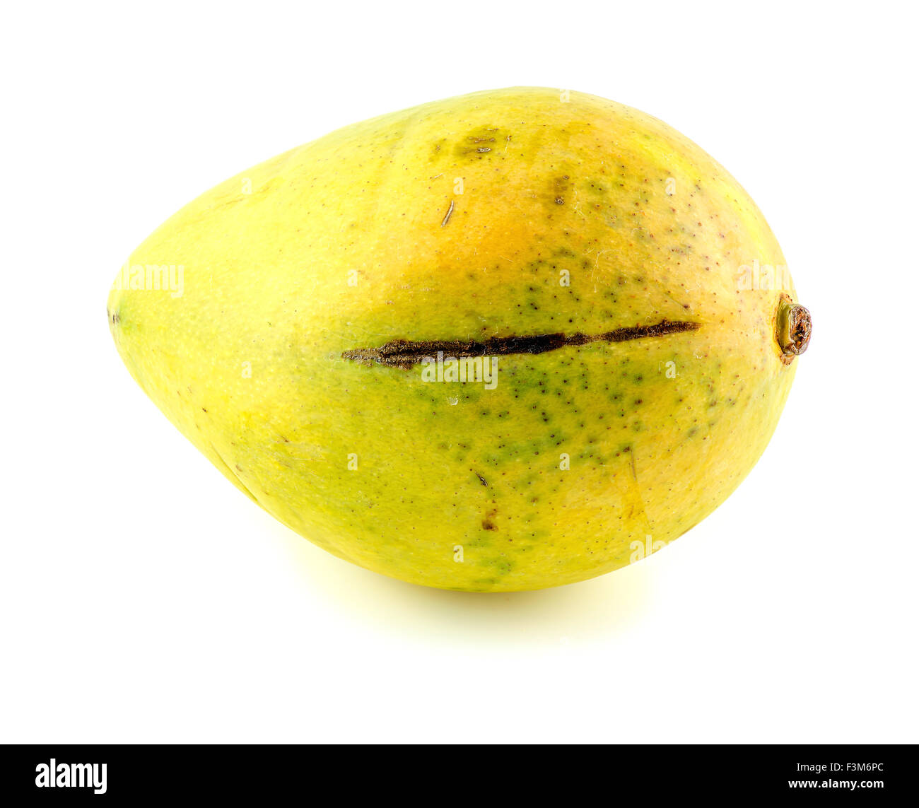 Delicious natural mango isolated on white Stock Photo - Alamy