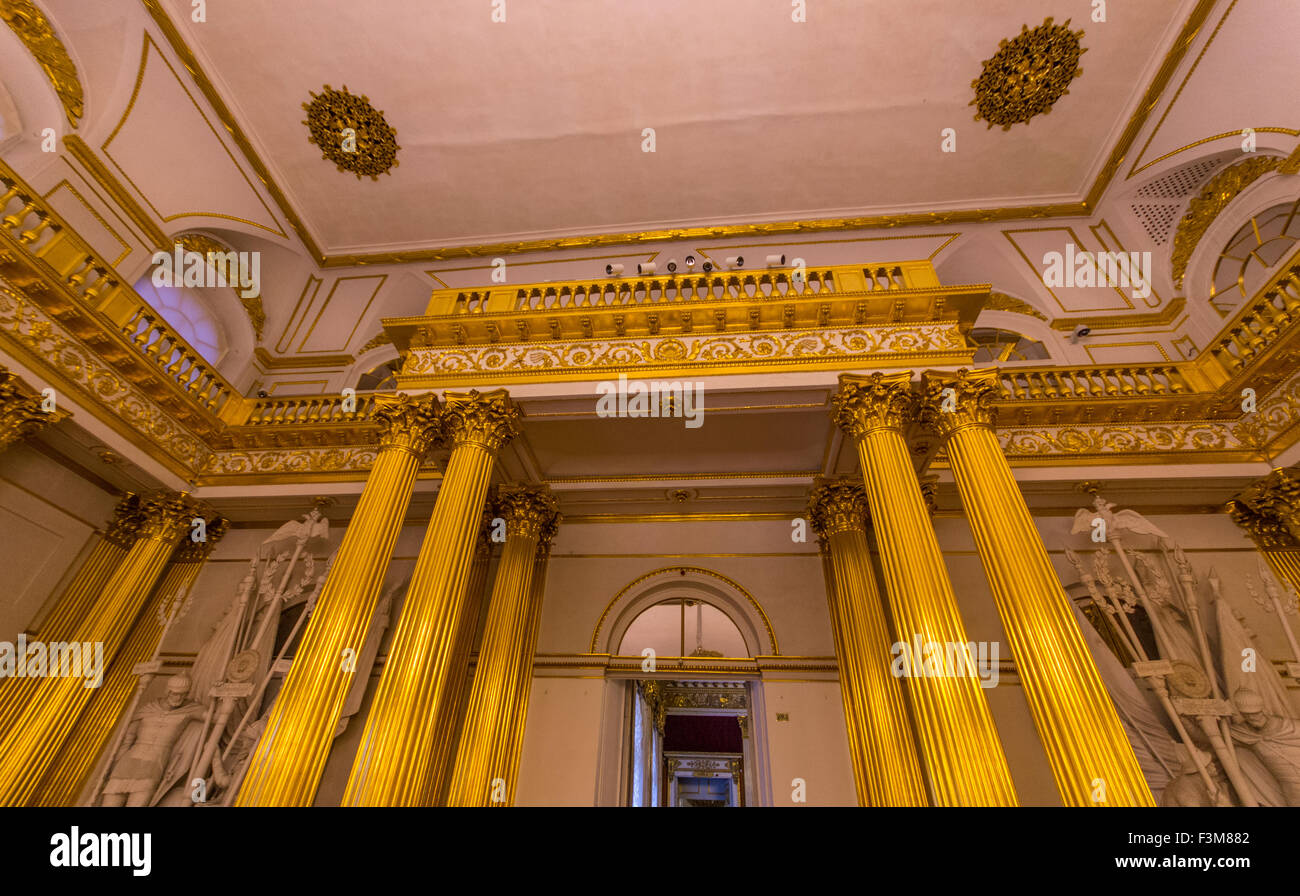 Gold Pillars High Resolution Stock Photography and Images - Alamy