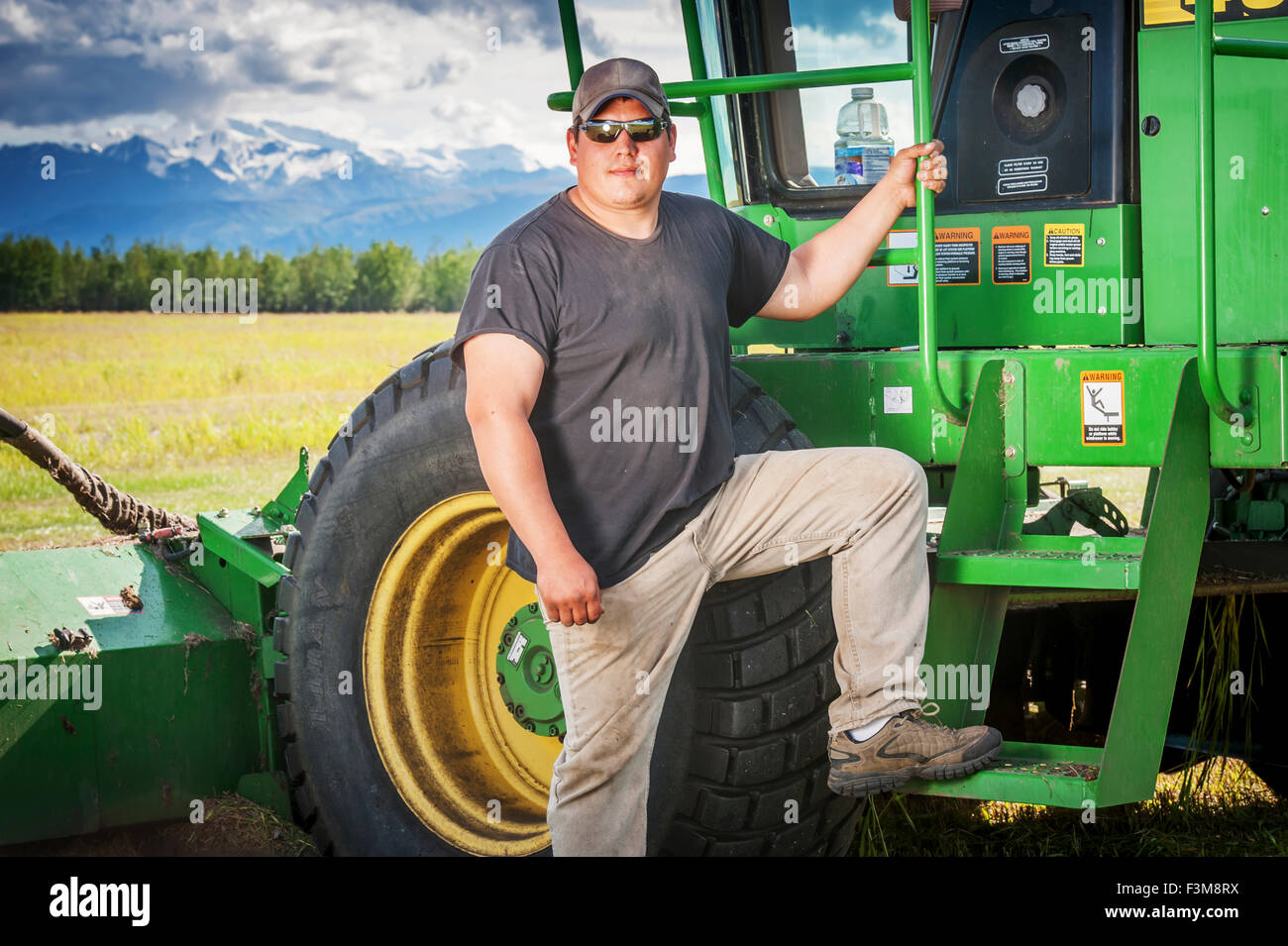 Alaska farm worker hi-res stock photography and images - Alamy