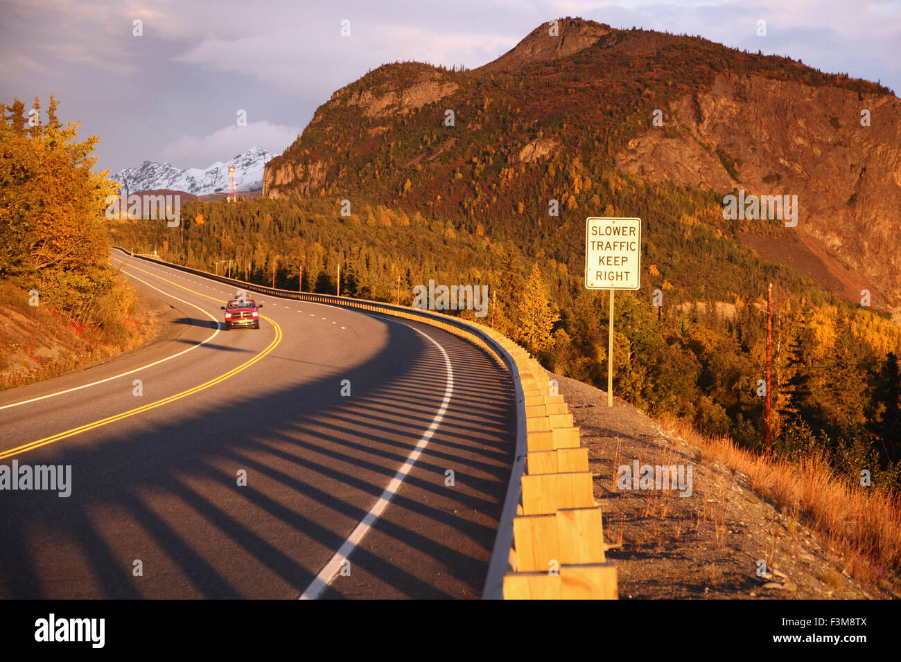 Alaska highway 1 road hi-res stock photography and images - Alamy