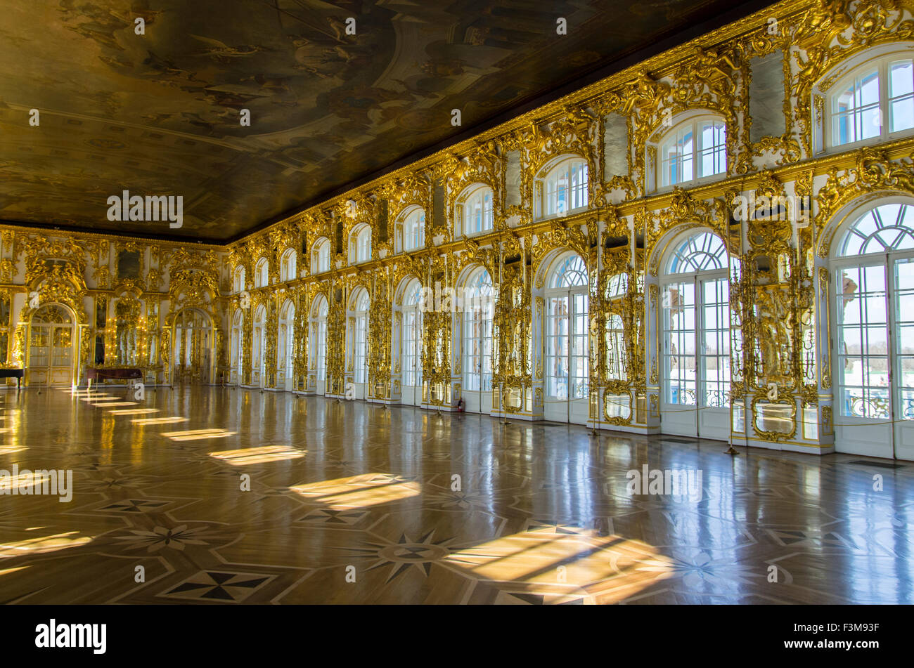 Catherine palace great hall hi-res stock photography and images - Alamy