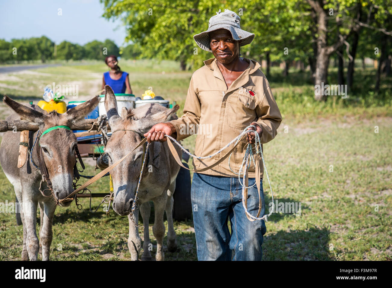 Man with donkey hi-res stock photography and images - Alamy