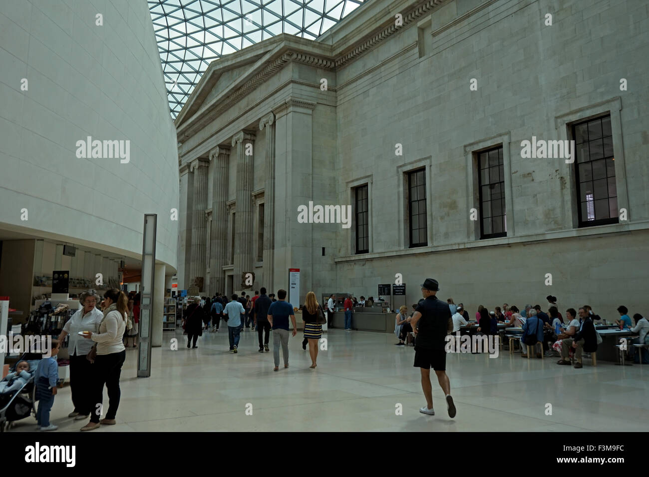 The Great Court at the British Museum, London Stock Photo - Alamy