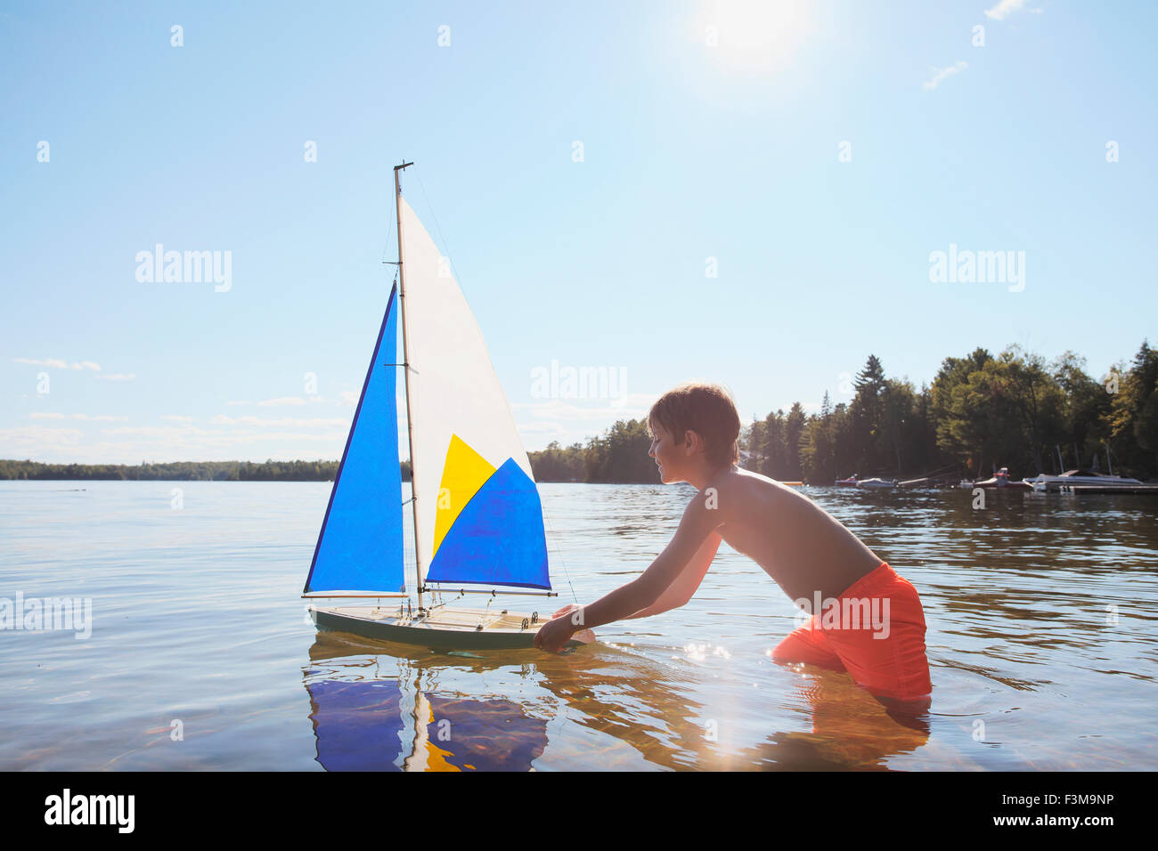 Boat boy hi-res stock photography and images - Alamy