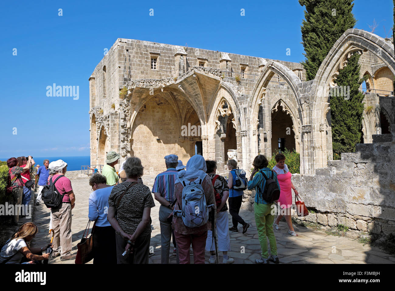 Bellapais monastery historic ruin hi-res stock photography and images ...