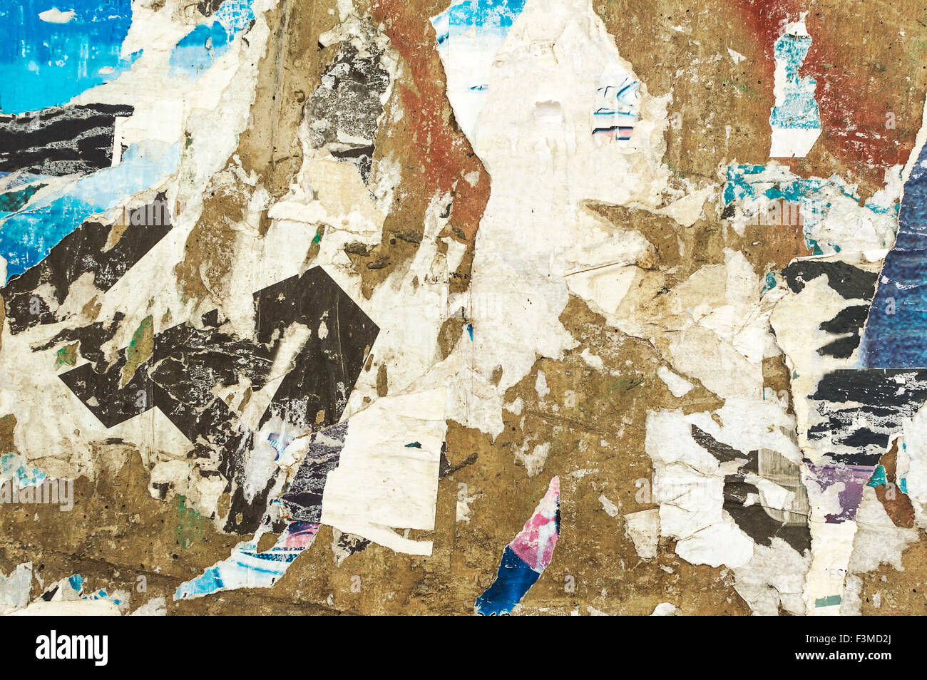 Torn poster posters hi-res stock photography and images - Alamy