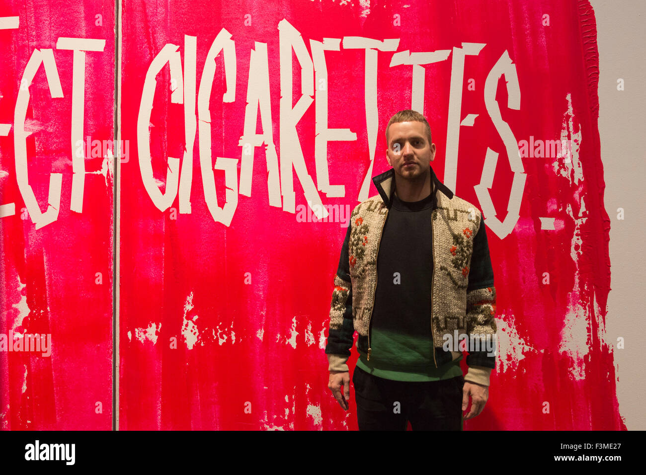 Pictured: artist Eddie Peake. Eddie Peake: The Forever Loop opens in ...