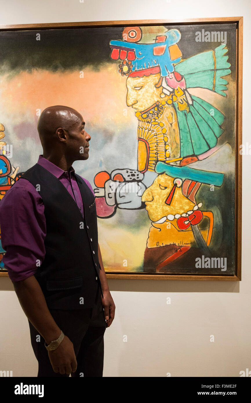 London, UK. 07/10/2015. Actor Paterson Joseph opens the Aubrey Williams ...