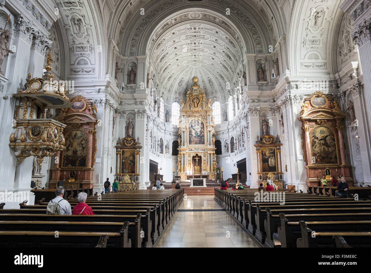 Church,Germany,Munich,St Michael's Church Stock Photo - Alamy