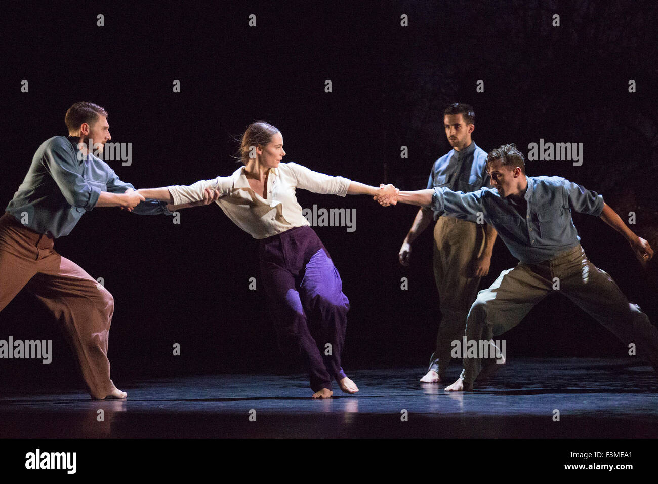 L-R: Simone Donati, Jennifer White, Matthew Sandiford and Matthew Rees ...
