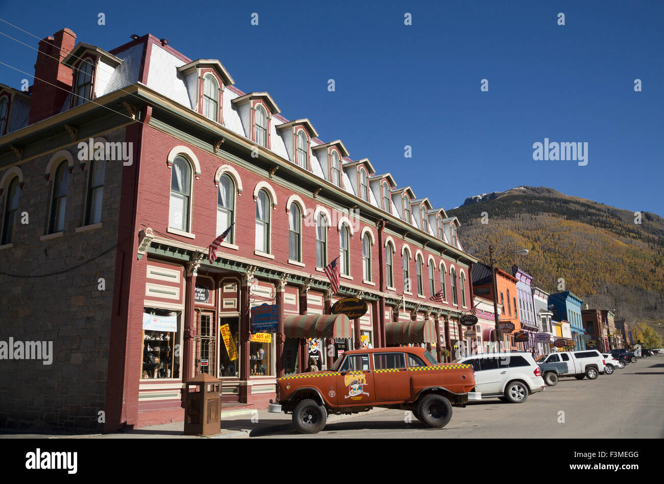 Silverton colorado main street hi-res stock photography and images - Alamy