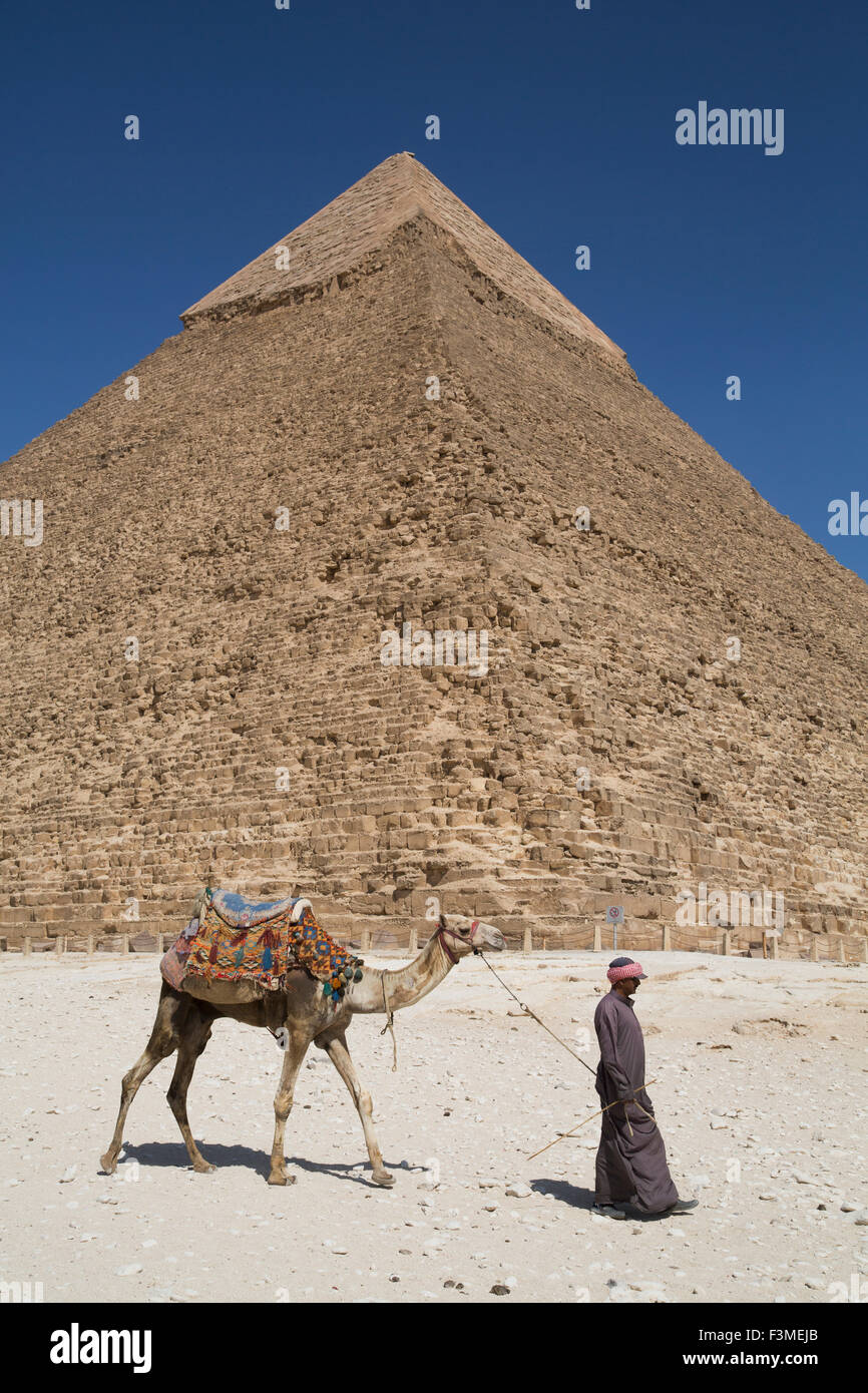 Camel desert sky pyramid hi-res stock photography and images - Alamy