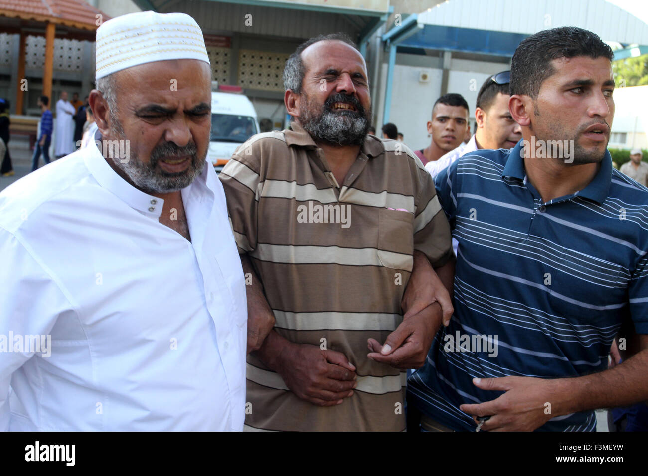 Khan Younis, Gaza Strip, Palestinian Territory. 9th Oct, 2015. The ...