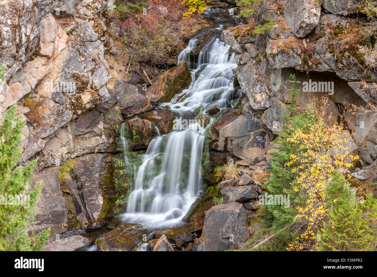 Scenic Crystal Falls Stock Photo - Alamy