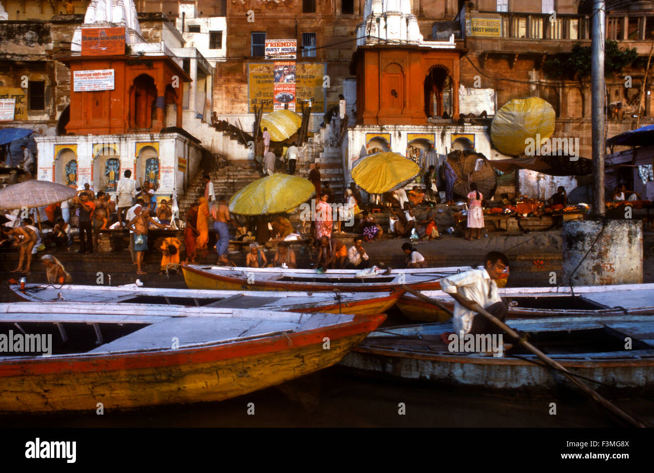 Ghats are riverfront steps hi-res stock photography and images - Alamy