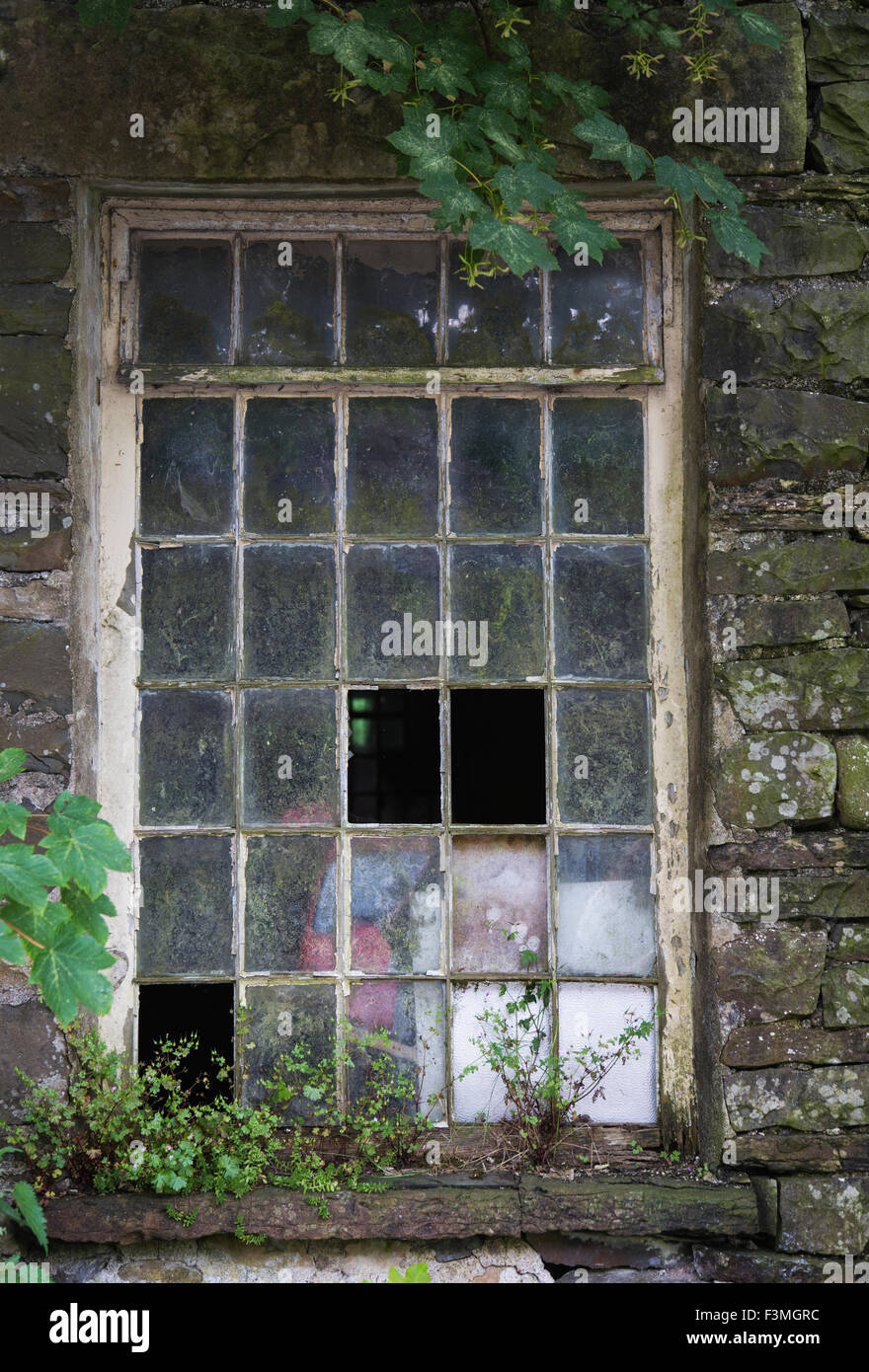 Broken church window hi-res stock photography and images - Alamy