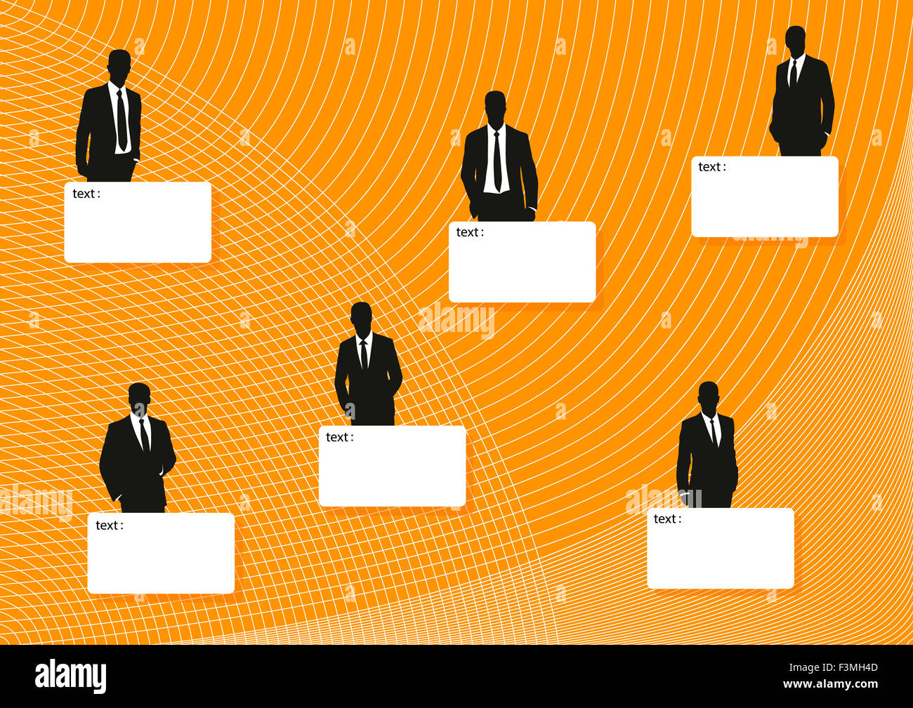 Business men and templates for the text Stock Photo - Alamy