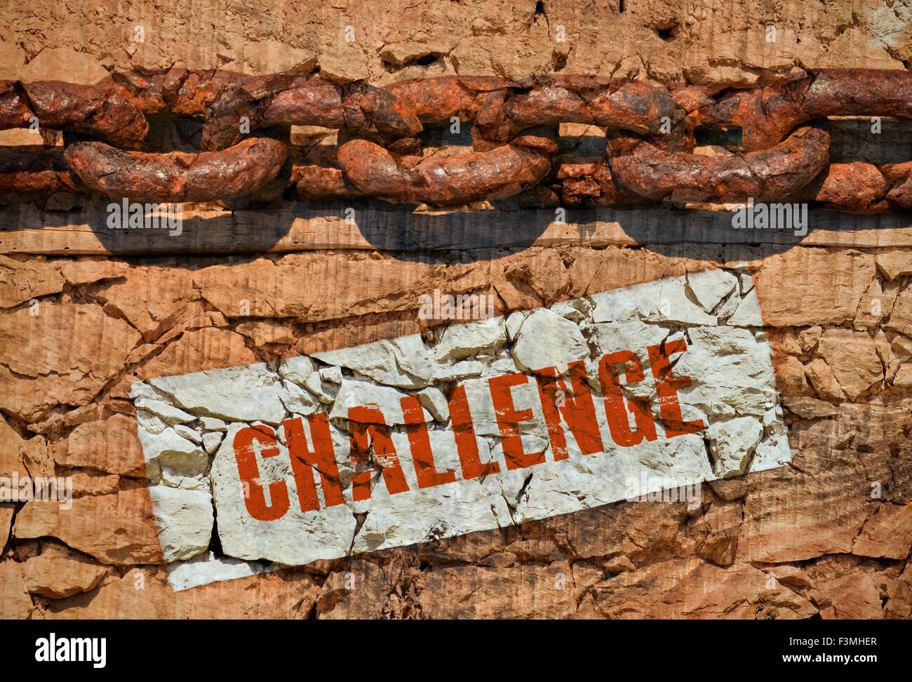 Challenge word hi-res stock photography and images - Alamy