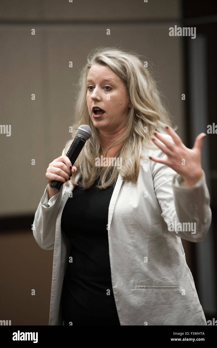 Kristen Oliver EX. VP of Walmart Human Resources Speaking at Emporia ...