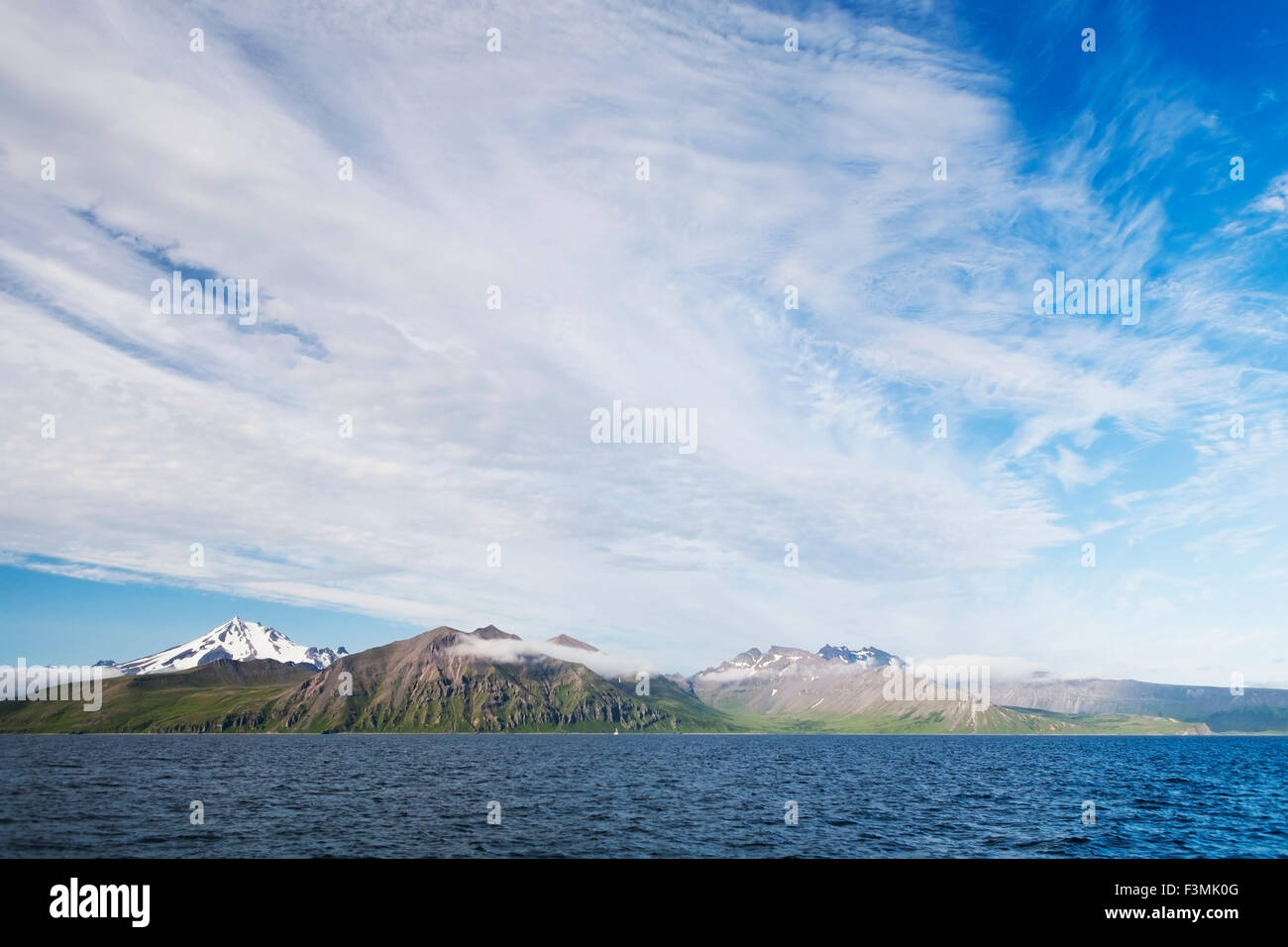 Aleutian islands volcano hi-res stock photography and images - Alamy