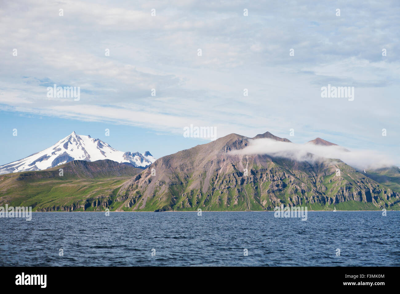 Aleutian islands volcano hi-res stock photography and images - Alamy