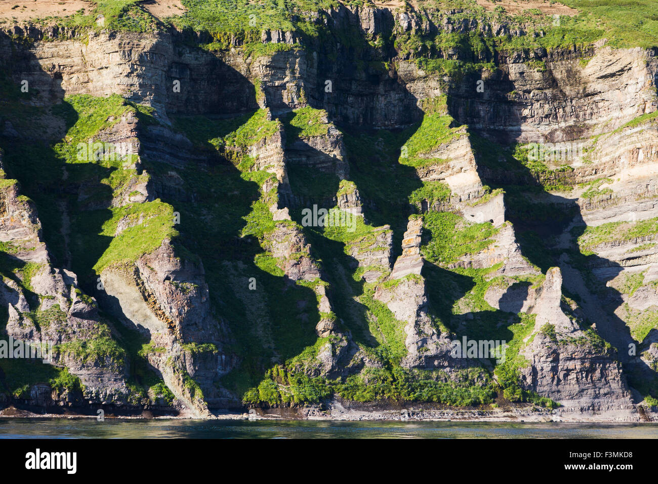 Alaska cliffs erosion hi-res stock photography and images - Alamy