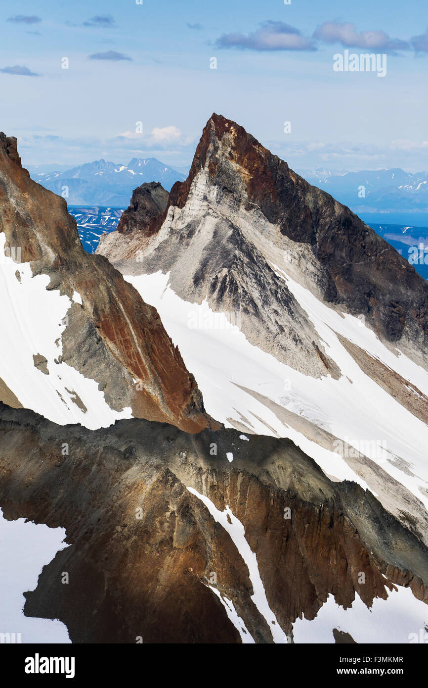 Glacier,Alaska,Aerial View,Mt. Douglas Stock Photo - Alamy