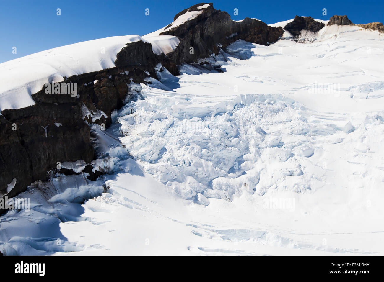 Glacier,Alaska,Aerial View,Mt. Douglas Stock Photo - Alamy