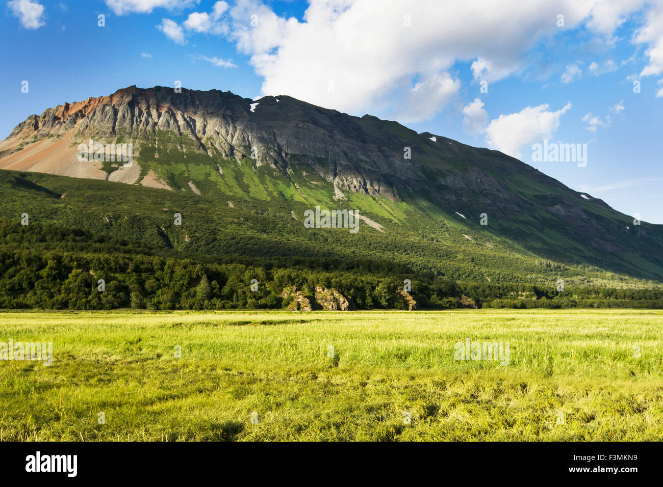 Alaska Peninsula,Hallo Bay,Mountain Stock Photo - Alamy