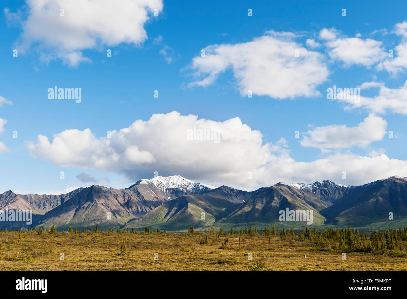 Alaska,Alaska Range,Broad Pass Stock Photo - Alamy
