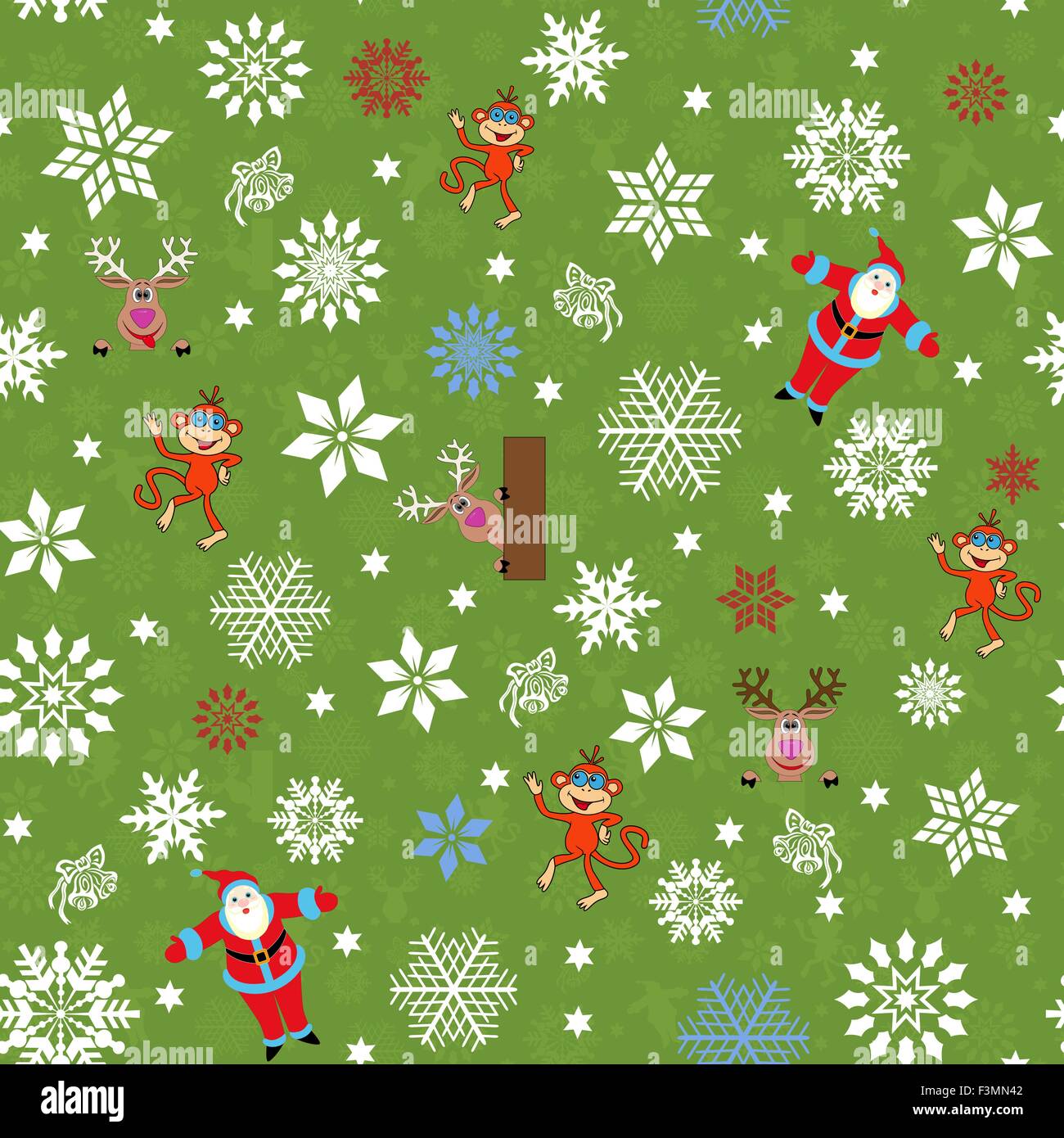 Santa claus motiv Stock Vector Images - Alamy