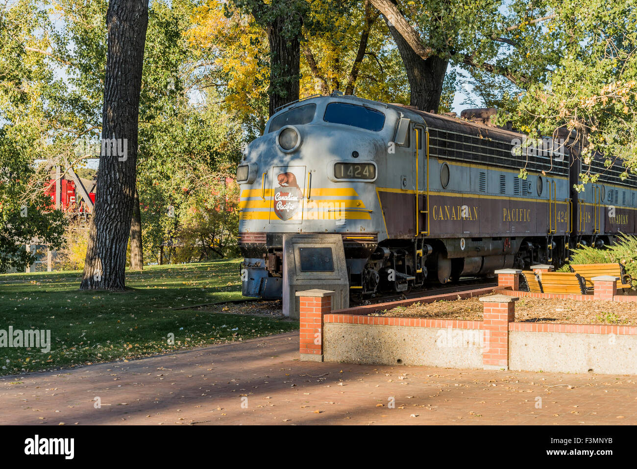 Canadian pacific locomotive hi-res stock photography and images - Alamy