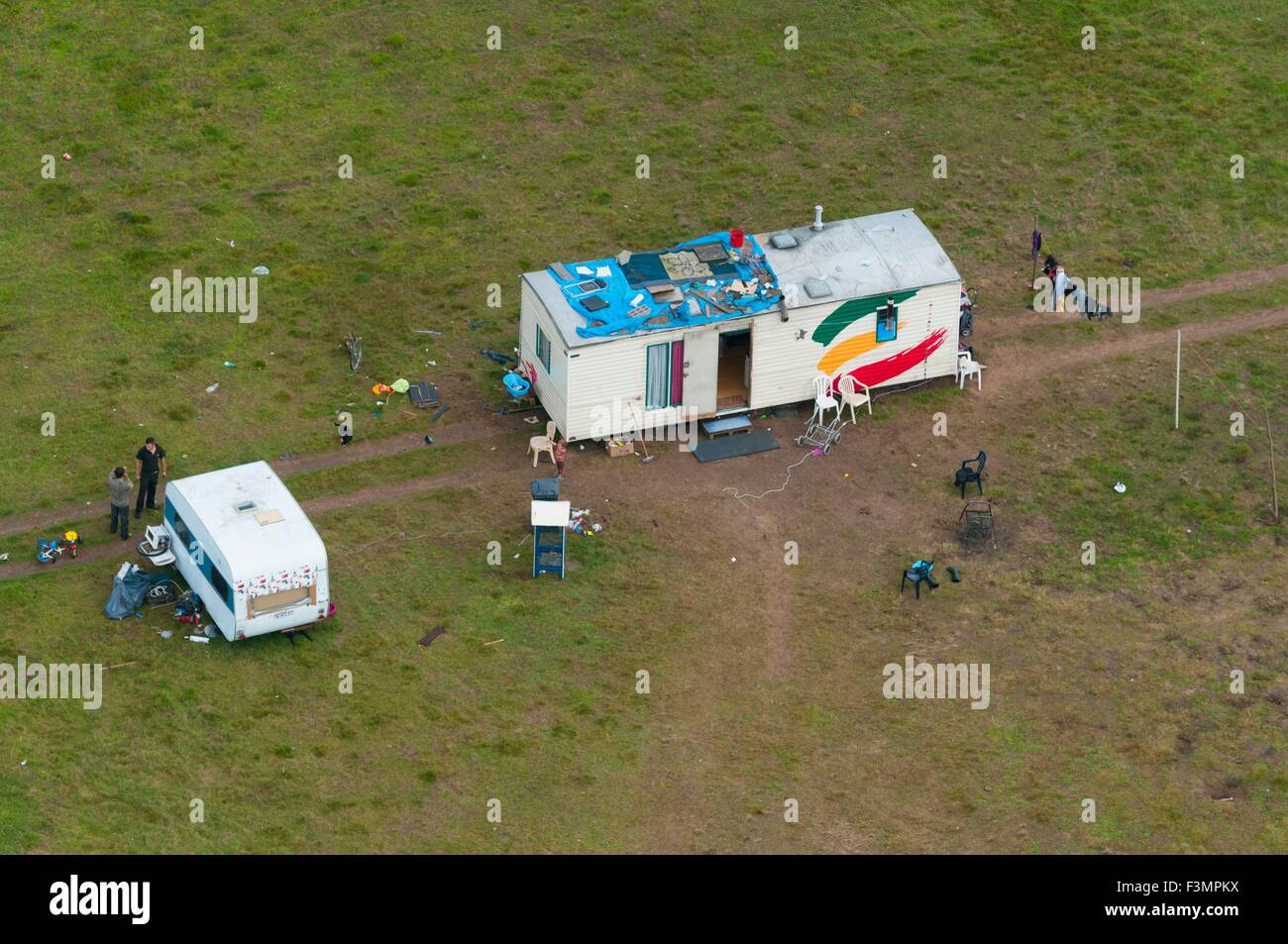 Gypsies camp hi-res stock photography and images - Alamy