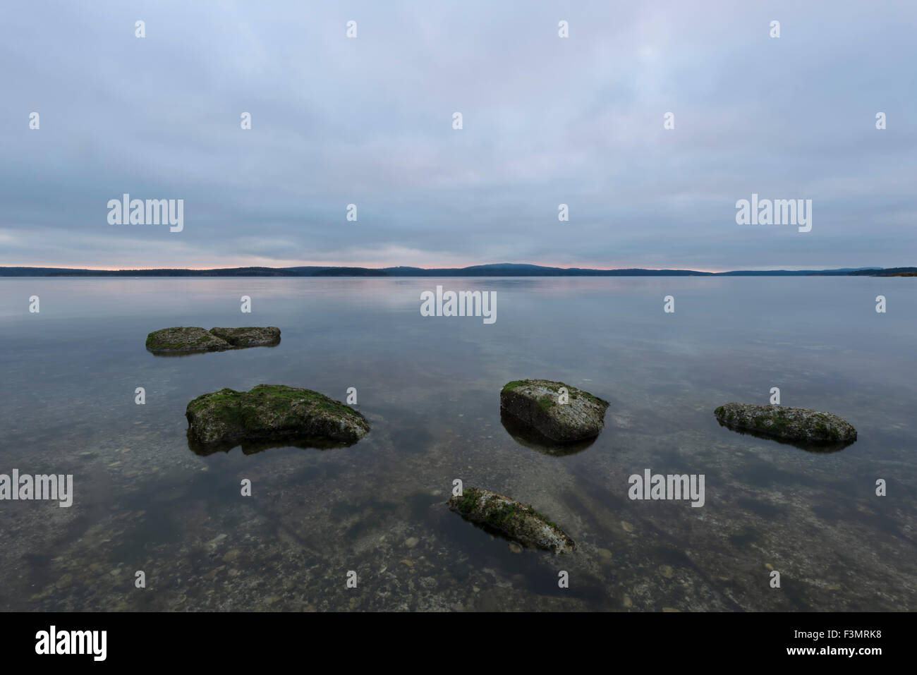 Low tide at a beach Stock Photo - Alamy