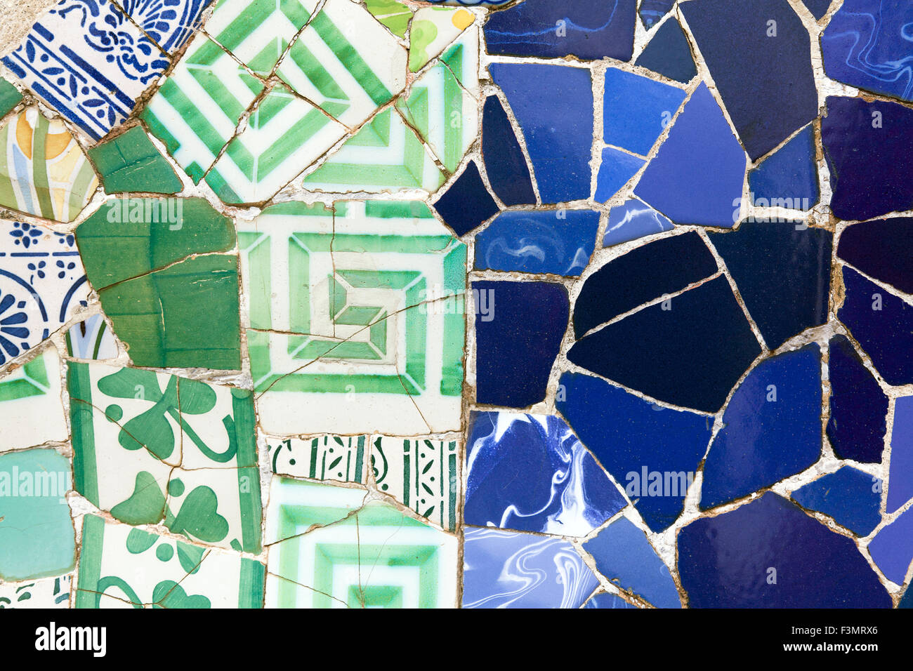 Gaudi tile barcelona tiles hi-res stock photography and images - Alamy