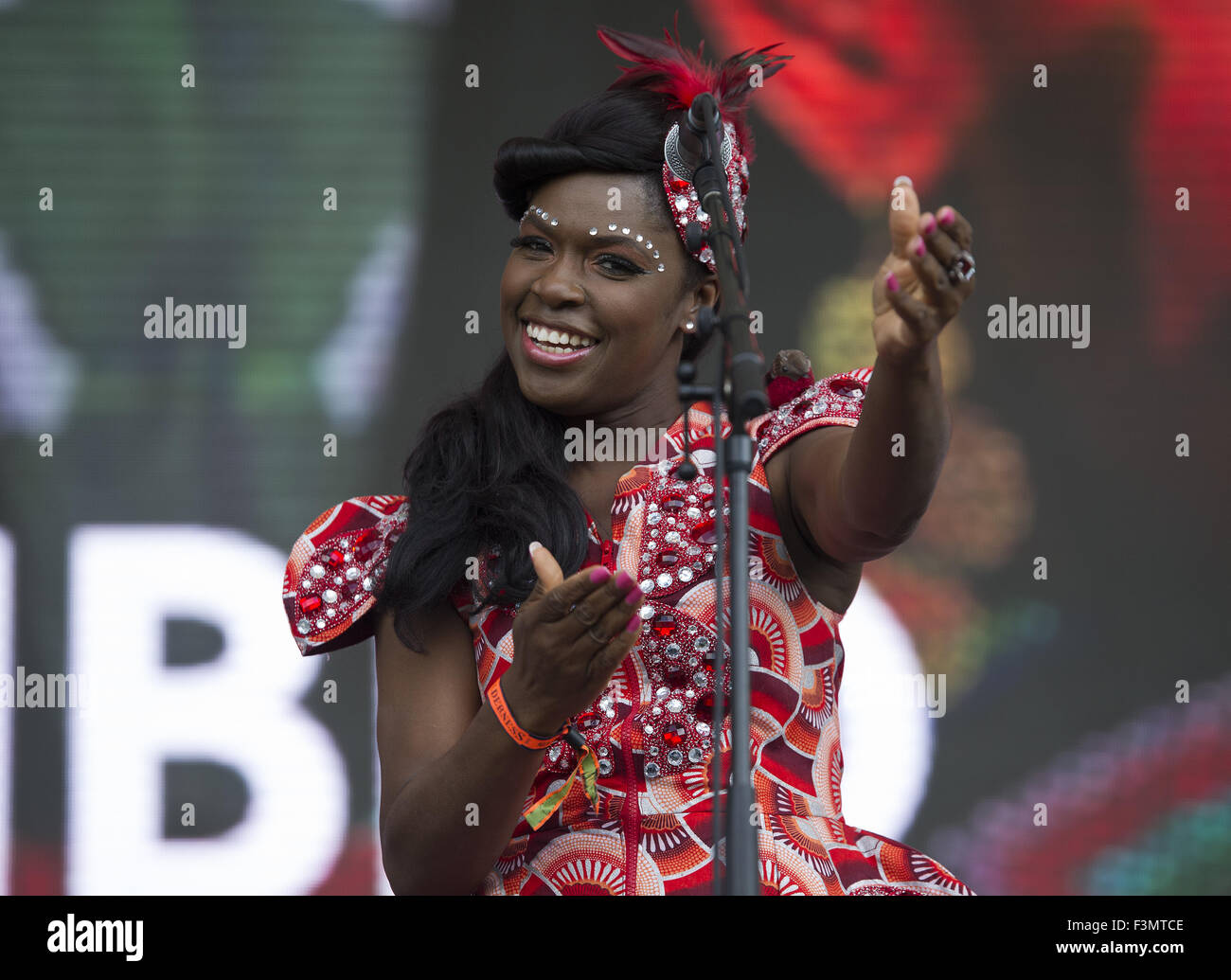 Ibibio Sound Machine play main stage at wilderness festival Featuring ...