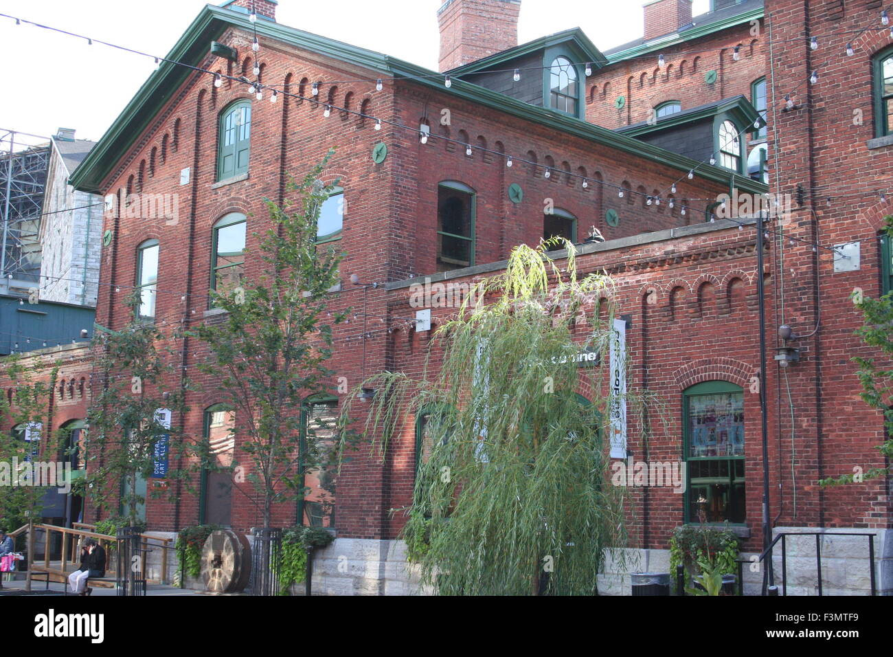 Toronto Distillery District Buildings Stock Photo - Alamy