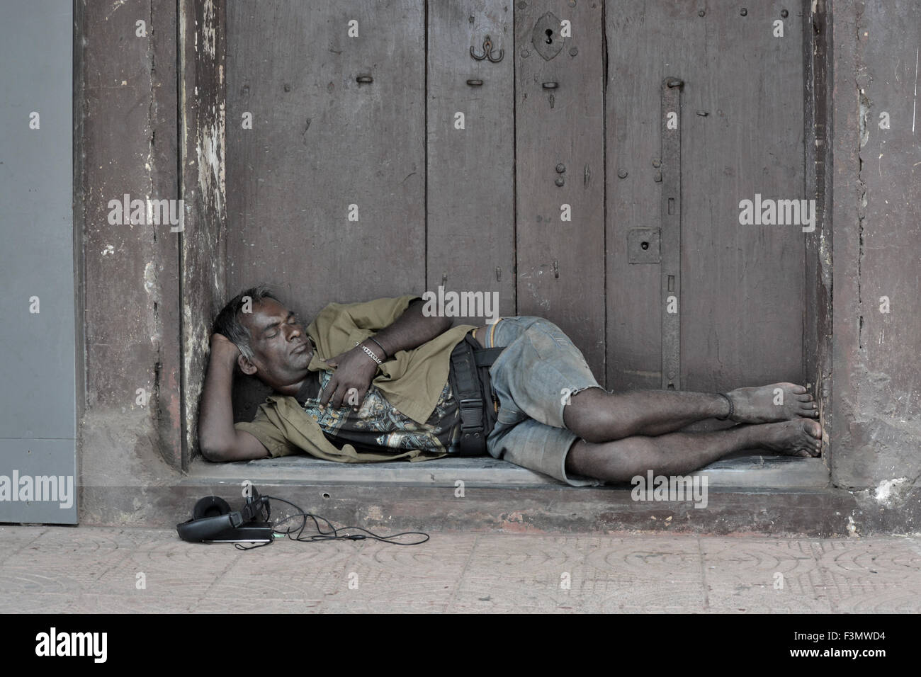 A sleeping, labor Stock Photo - Alamy