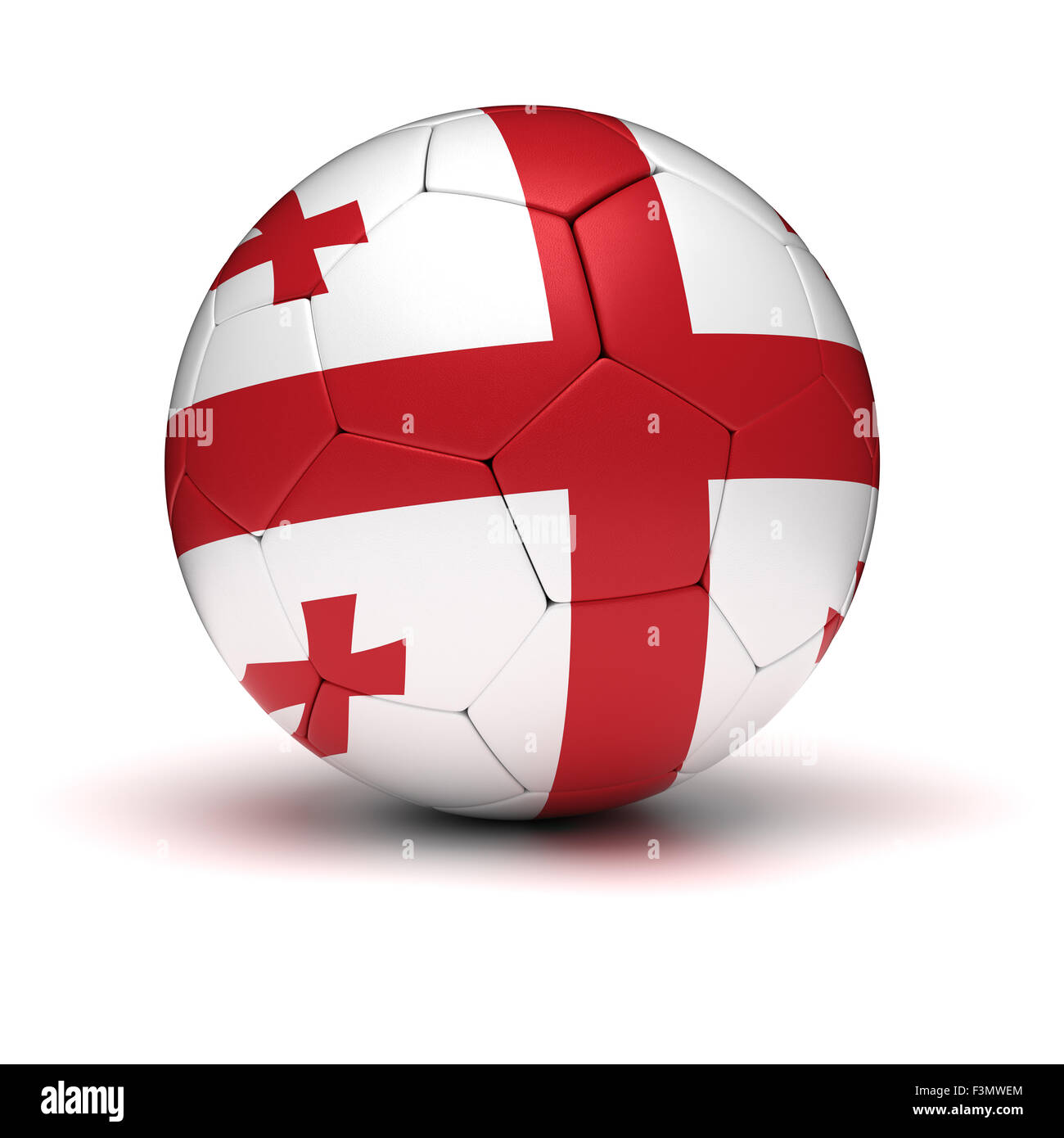 Georgian Football (isolated with clipping path Stock Photo - Alamy