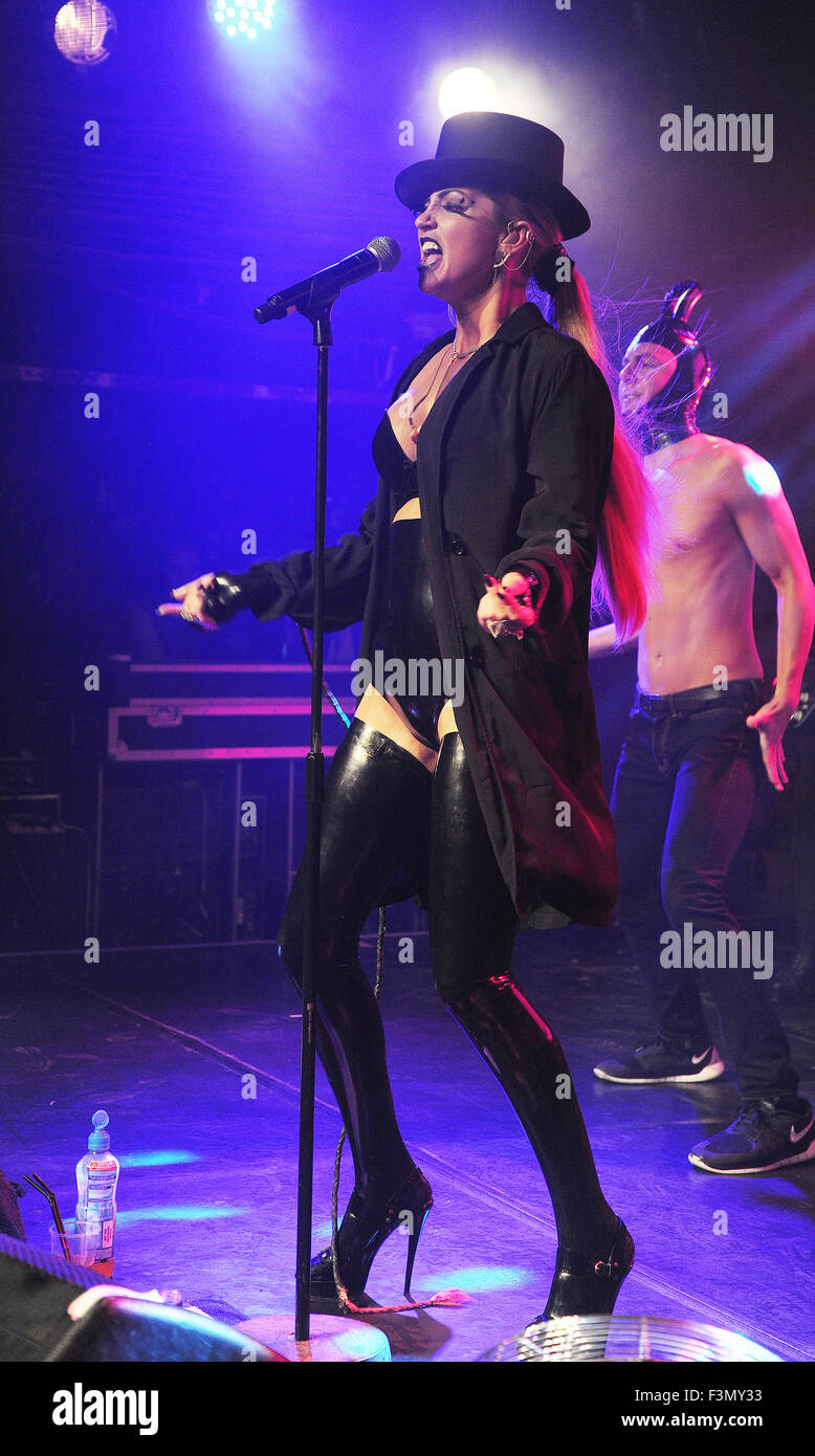 Sarah Harding performing live at G-A-Y Featuring: Sarah Harding Where ...