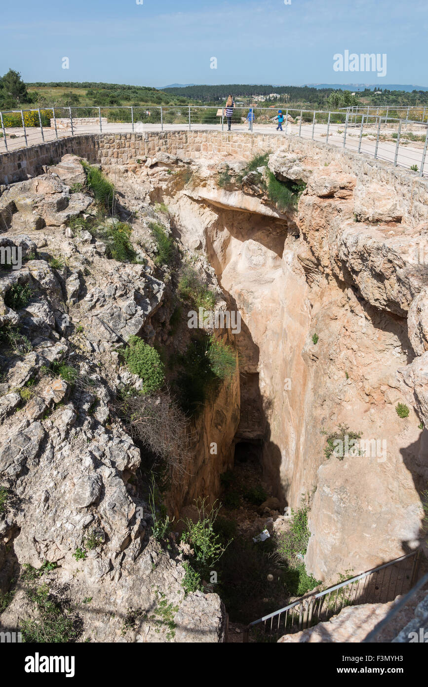 Ancient water system in Sepphoris, Israel Stock Photo - Alamy
