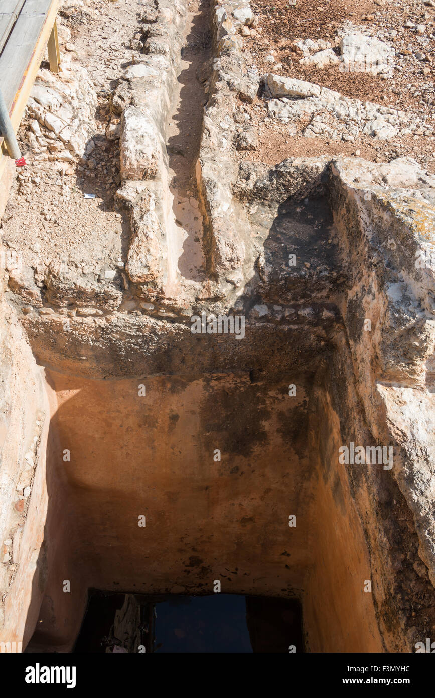 Ancient water system in Sepphoris, Israel Stock Photo - Alamy